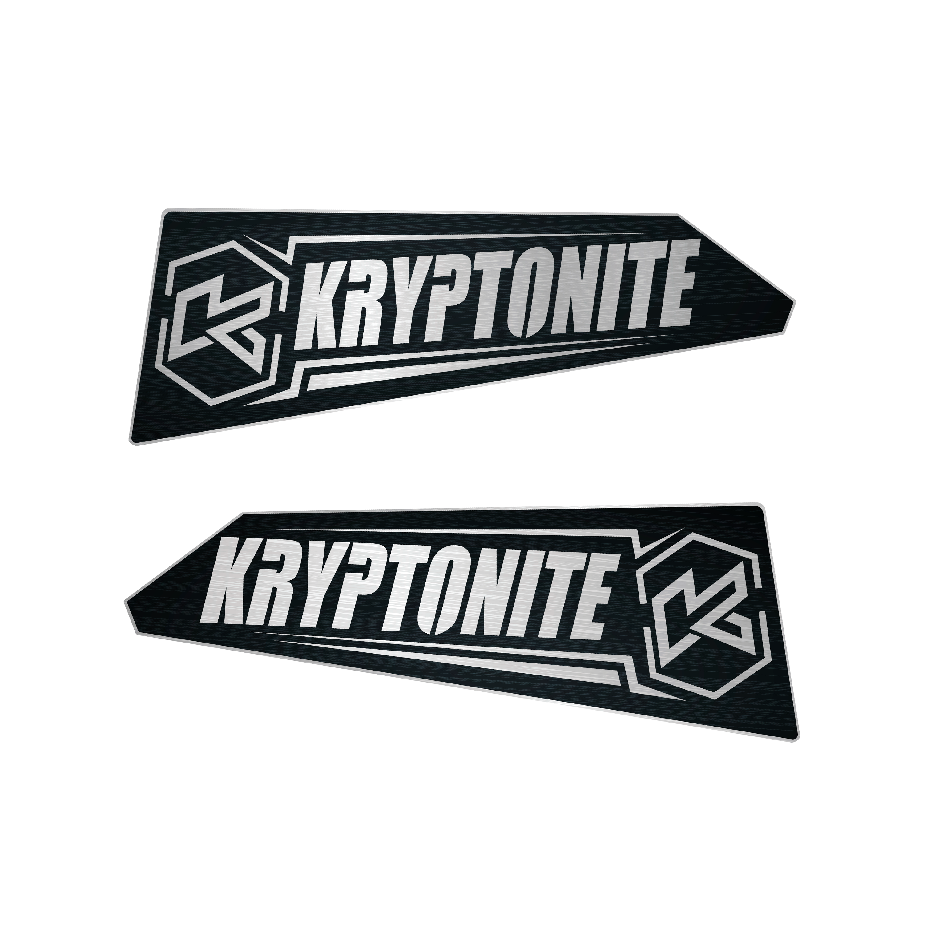 KRYPTONITE UPPER CONTROL ARM STAINLESS LOGO PLATES FOR 2011–2026 CHEVY ...