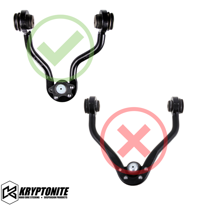 KRYPTONITE UPPER CONTROL ARM KIT FOR 1988-1998 K SERIES TRUCKS AND SUV ...