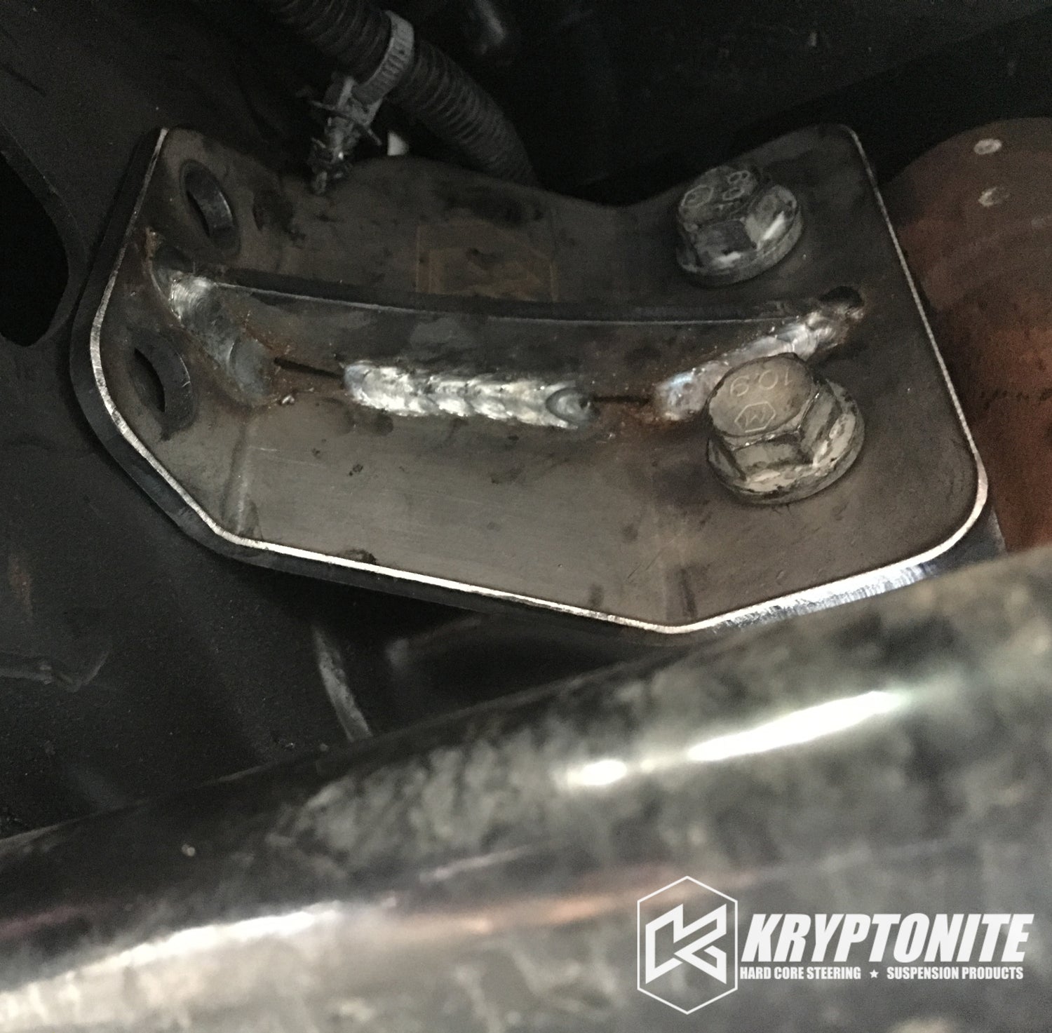 KRYPTONITE IDLER SUPPORT FRAME GUSSET FOR 2011–2026 CHEVY/GMC HD TRUCK ...